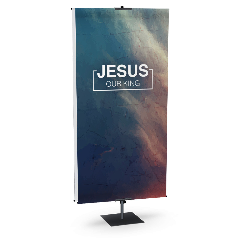 Church Banner - Easter - Jesus Our King