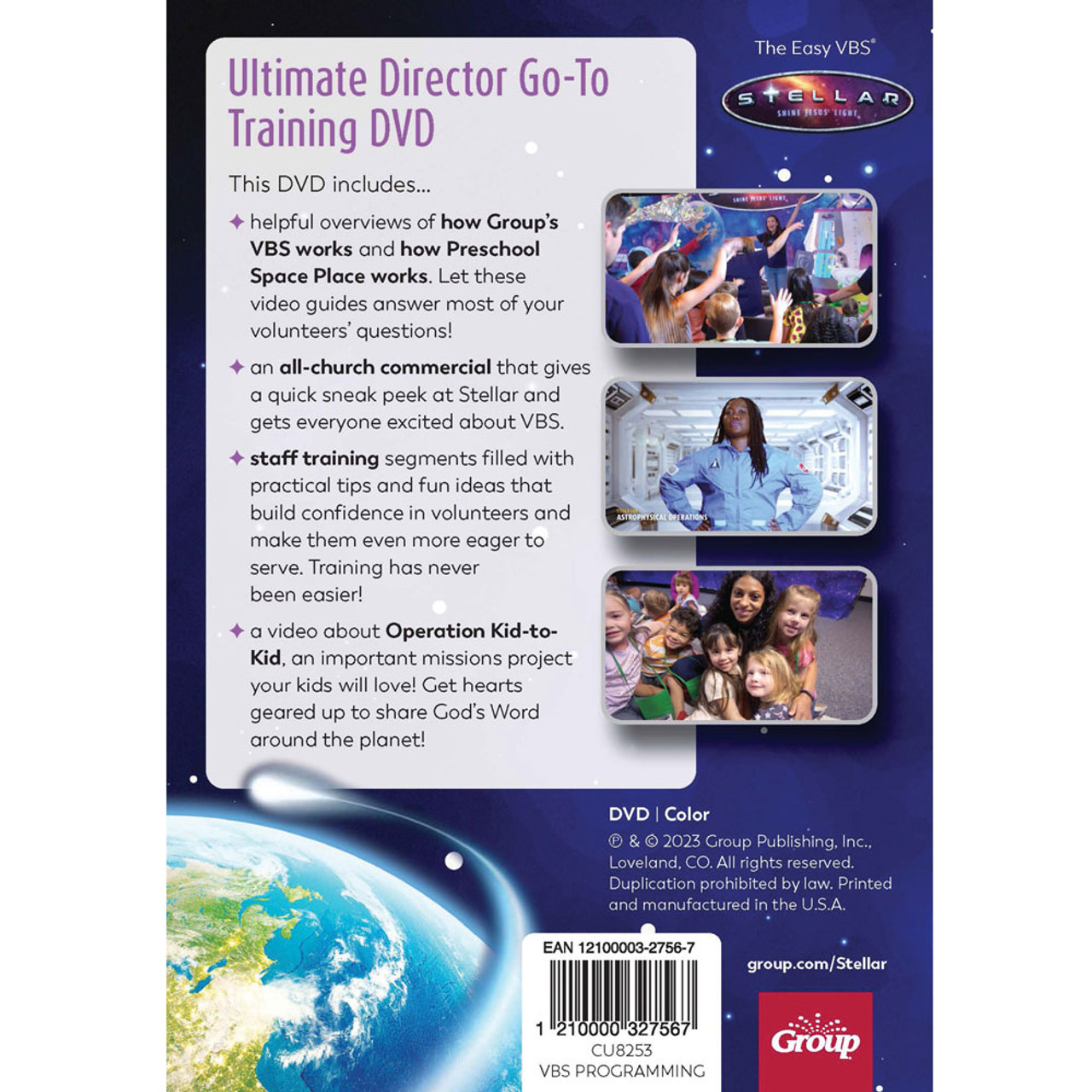 Ultimate Director Go To Recruiting And Training Dvd Stellar Vbs 2023 By