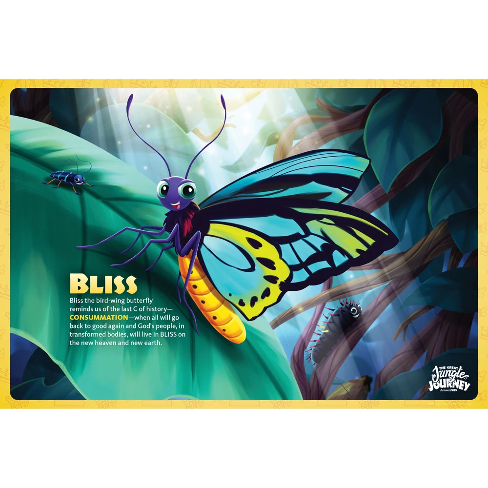 Scene Setter - Animal pals - 5 panels - Jungle Journey Answers VBS 2024 ...