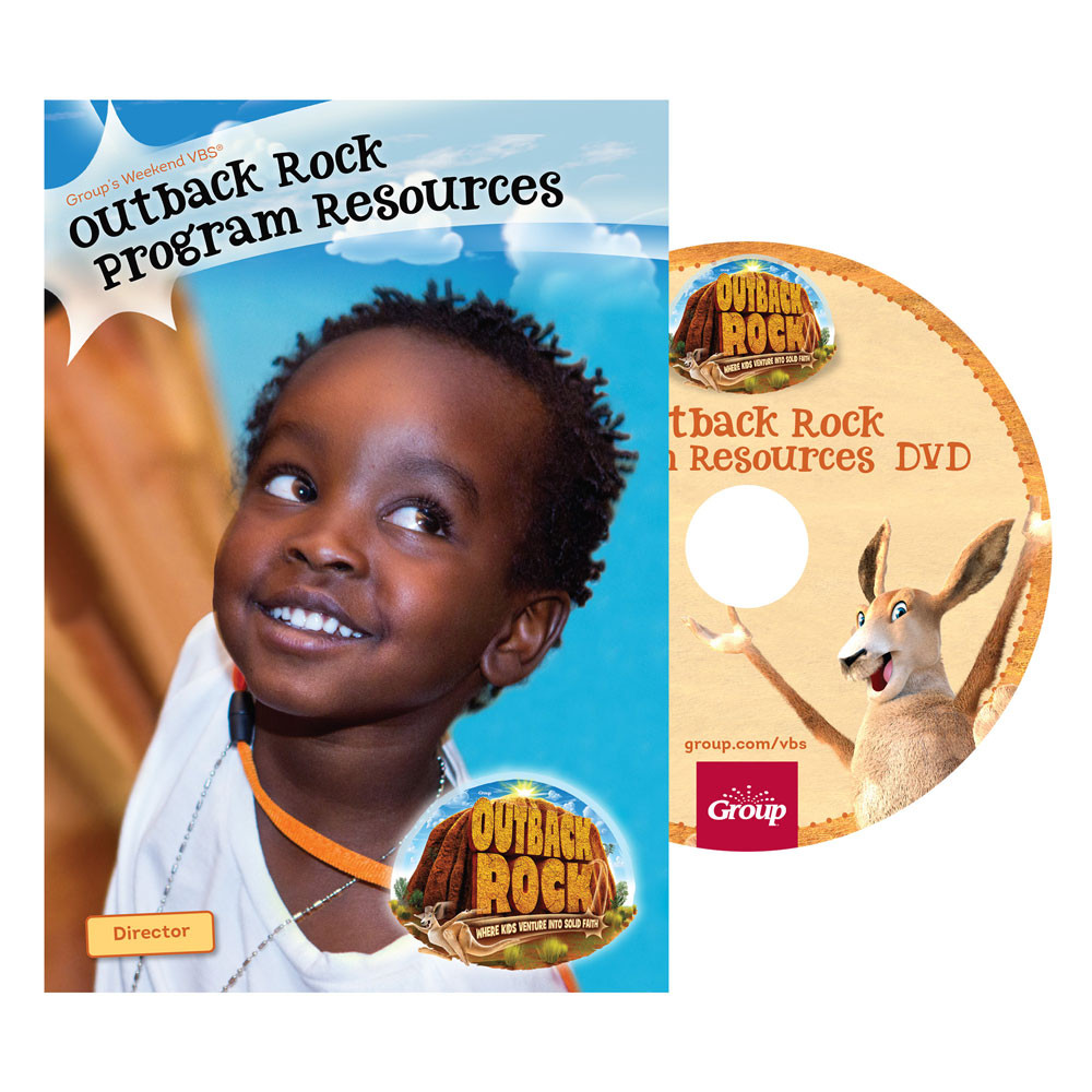 Program Resources DVD - Outback Rock VBS 2024 by Group - Concordia Supply