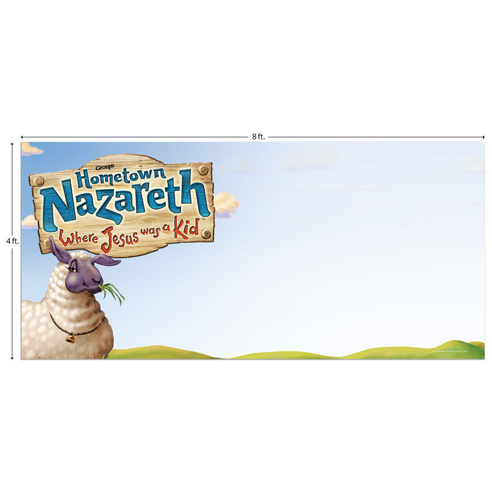 Giant Outdoor Banner - Hometown Nazareth VBS 2024 by Group - Concordia ...