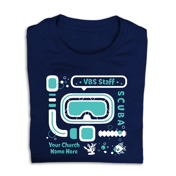 Easy Custom VBS T-Shirt - Two Color Design - Scuba VBS - VSCU030 ...