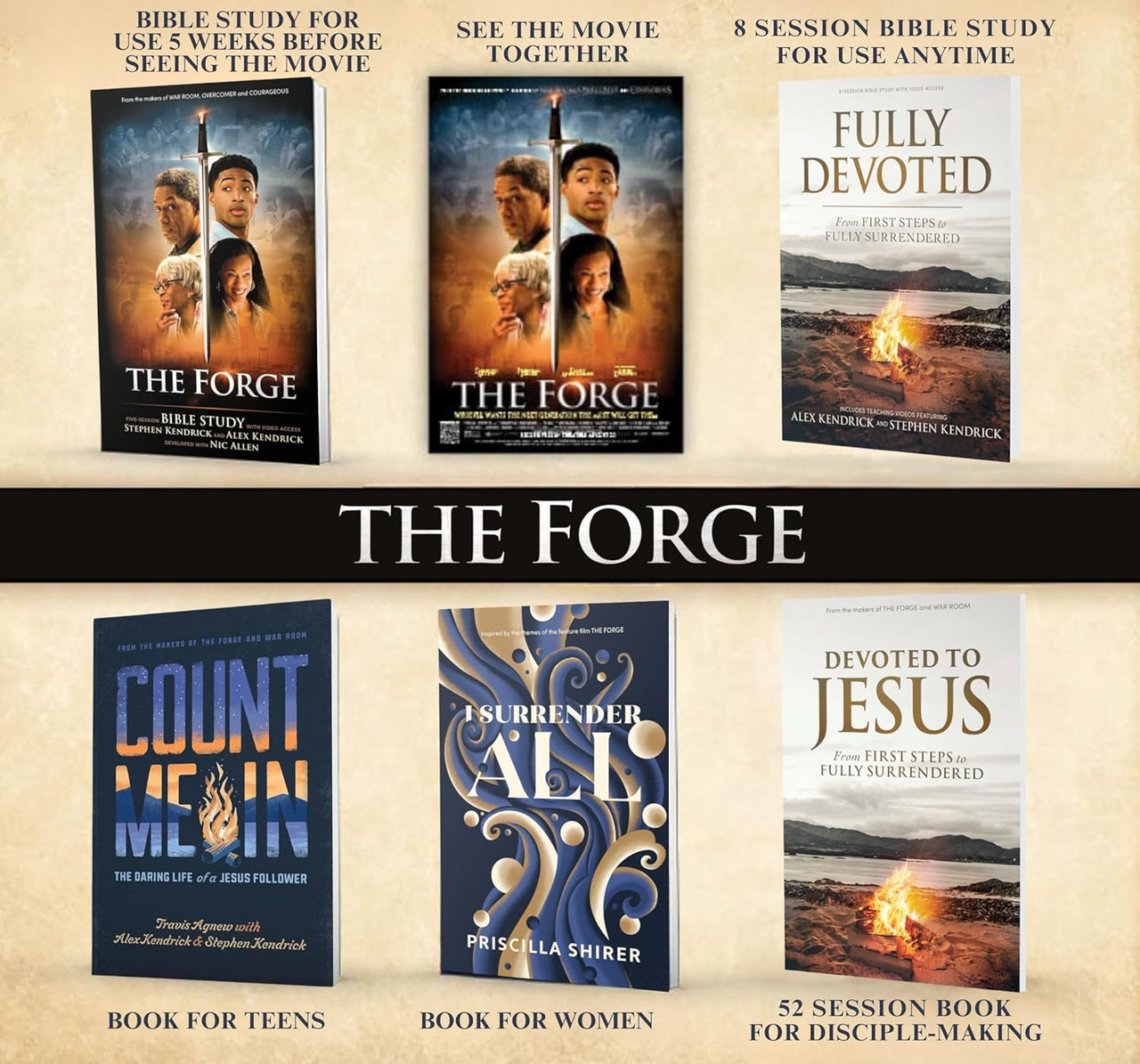The Forge - Bible Study Book with Video Access: Five Session Bible ...