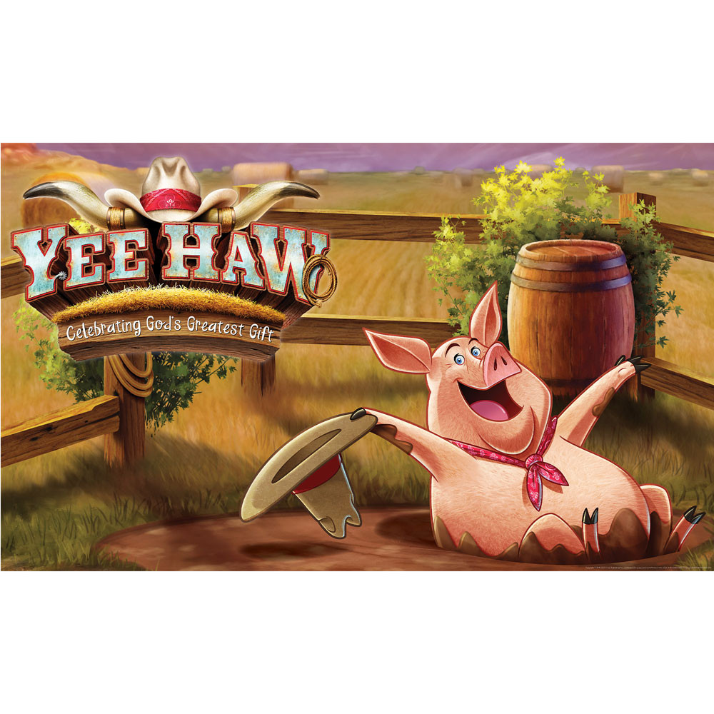 Giant Decorating Posters (set of 4) - Yee-Haw VBS 2025 by Group ...