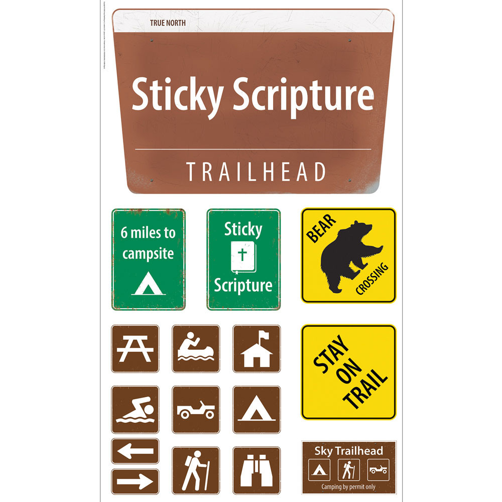 Sticky Scripture Giant Decorating Poster Pack (set of 3) (3 ft. x 5 ft ...