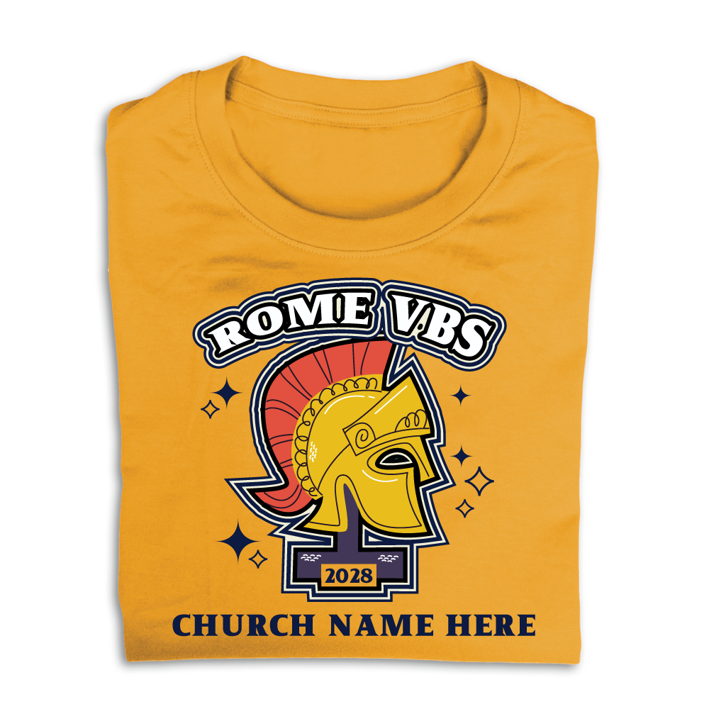 Easy Custom VBS T-Shirt - Full Color Design - Rome VBS - VROMFC03 ...