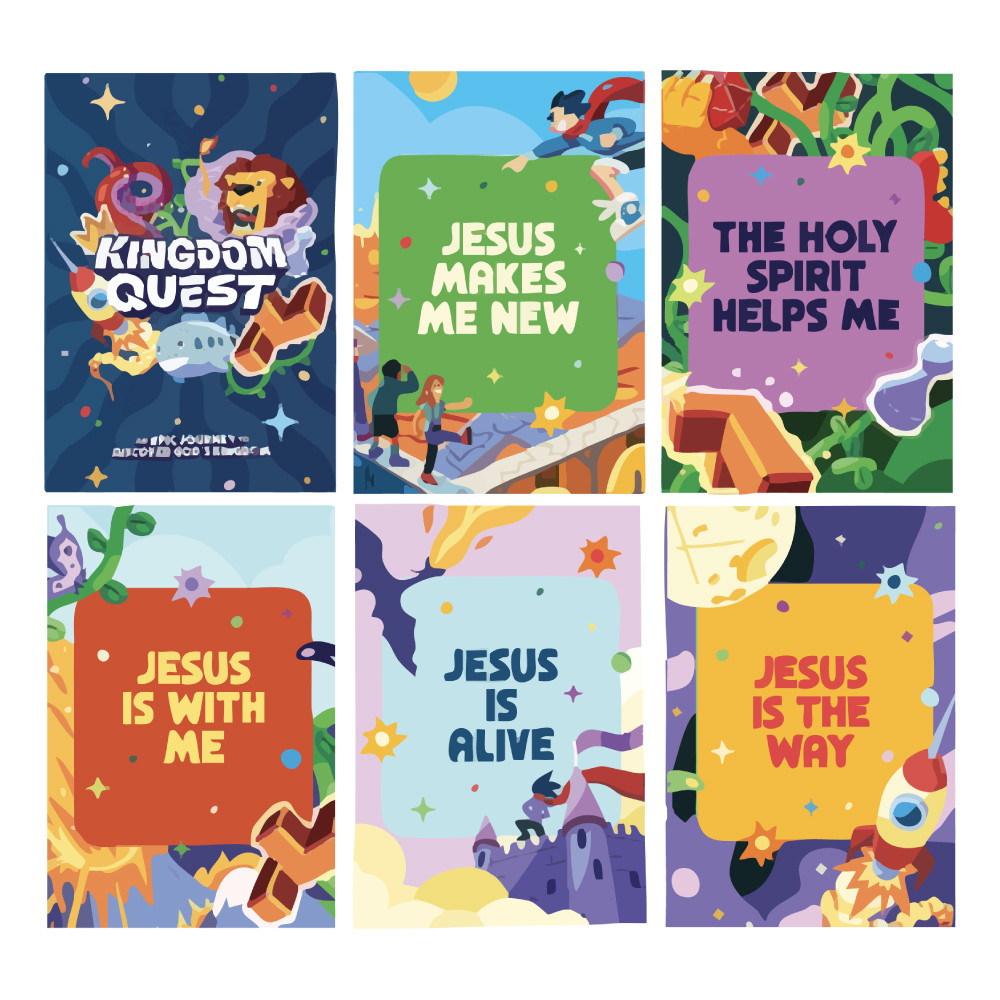 Poster Set (includes 6 posters) - Each poster 24 inch x 36 inch ...