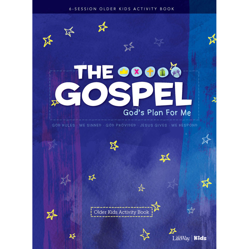 The Gospel: God's Plan for Me - Older Kids Activity Book