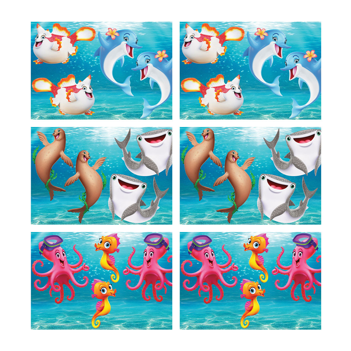 Bible Memory Buddy Mini Posters (set of 6) (22 in. x 34 in.) - Scuba ...