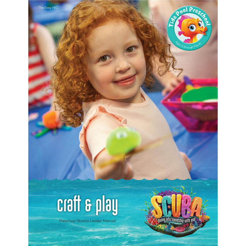 Tide Pool Preschool Craft & Play Leader Manual - Scuba VBS 2024 by ...