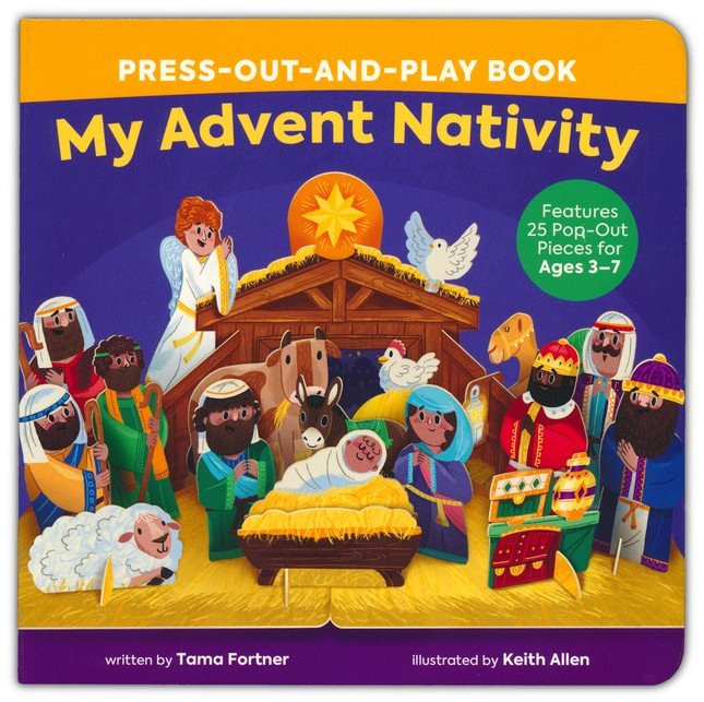 My Advent Nativity Press-Out-and-Play Book - Concordia Supply