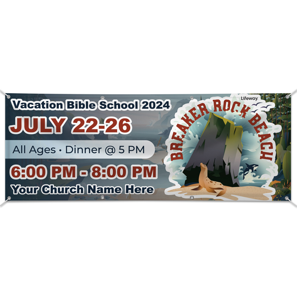 Easy Custom Outdoor Vinyl Banner - Personalize in Real Time - Breaker ...