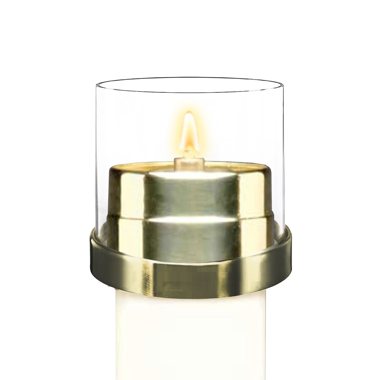 2" Glass Shield - Emitte Candles