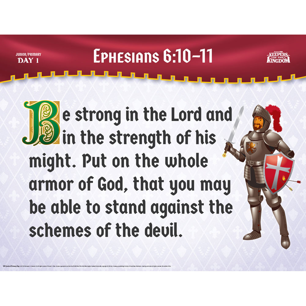 Junior and Primary Memory Verse posters - Set of 6 posters - Keepers of ...