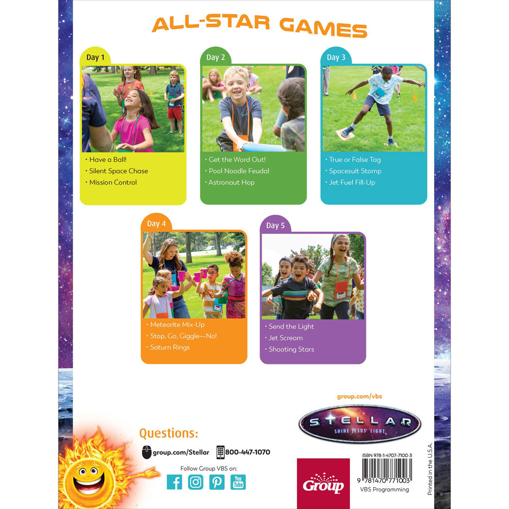 All-Star Games Leader Manual - Stellar VBS 2023 by Group
