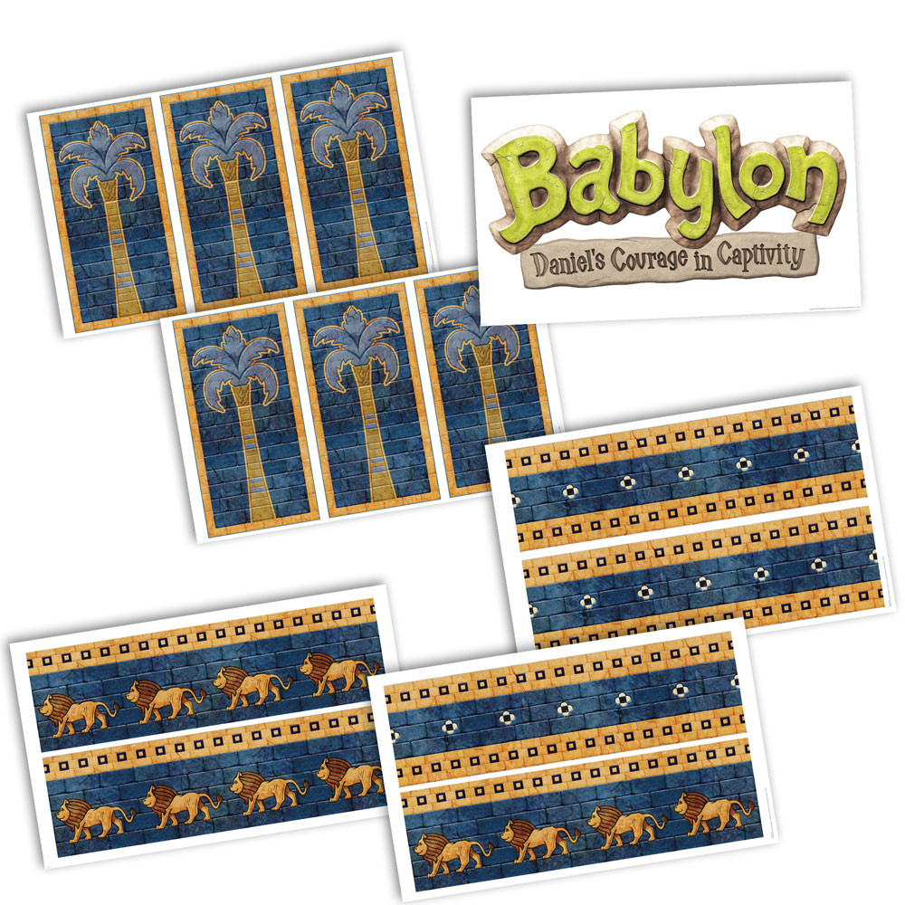 Giant Decorating Posters - Set of 6 - 3' x 5' - Babylon VBS 2023