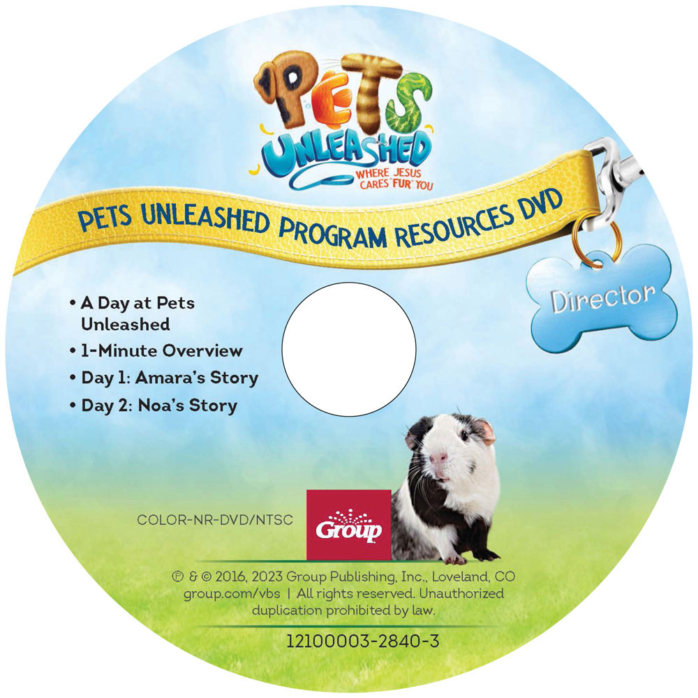 Program Resources DVD - Pets Unleashed Weekend VBS 2023