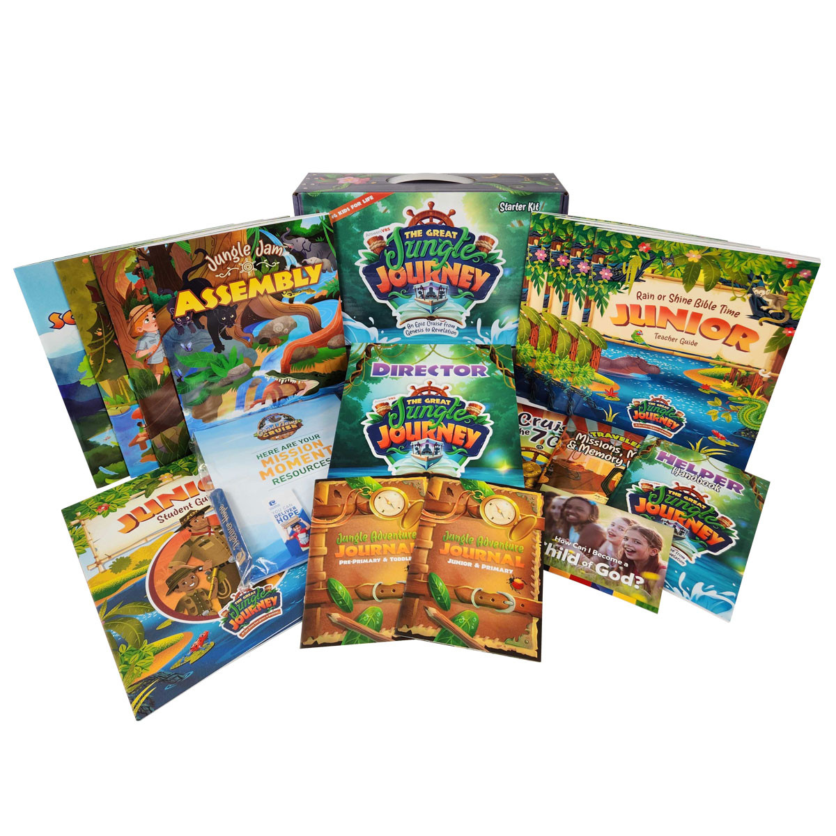 Starter Kit - The Great Jungle Journey VBS 2024 by Answers in Genesis ...
