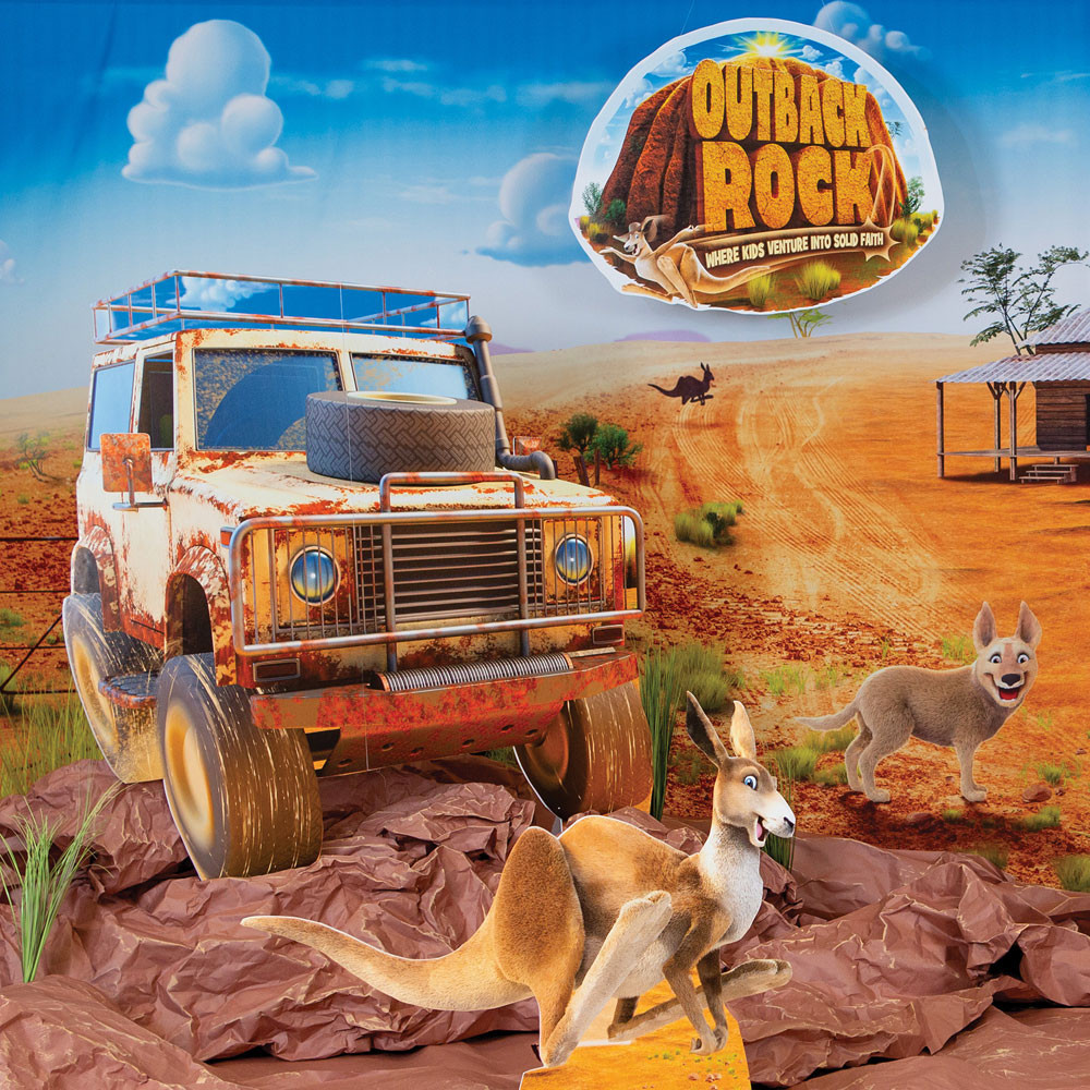 Giant Decorating Posters (set of 5) - Outback Rock VBS 2024 by Group ...