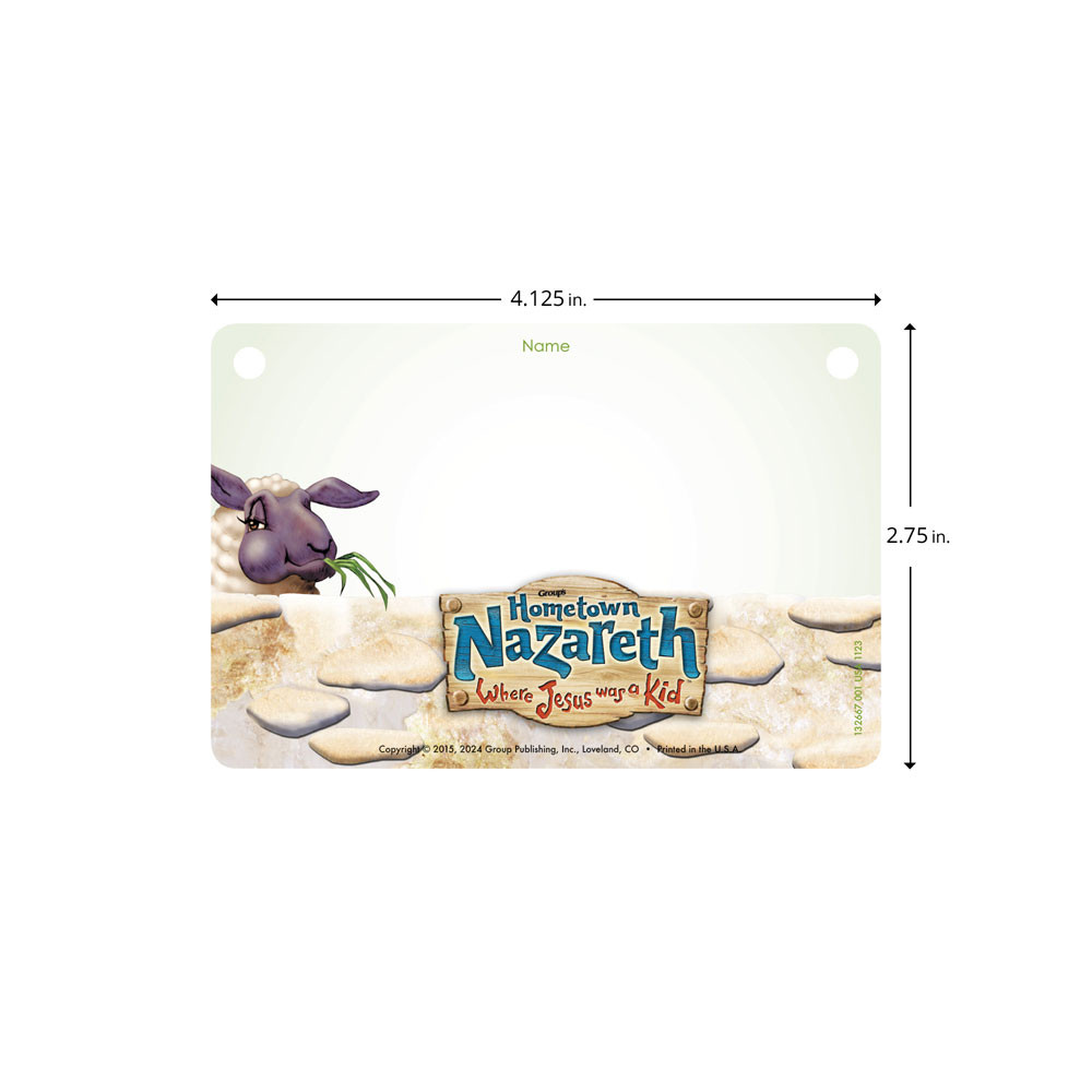 Name Badges (pack of 10) - Hometown Nazareth VBS 2024 by Group ...