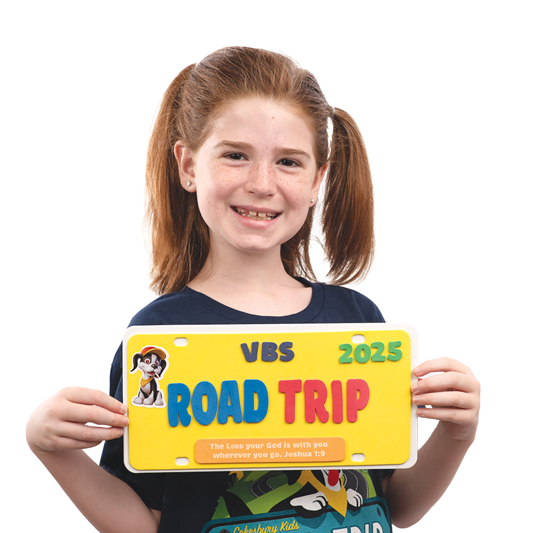 License Plate Craft Kit (Pkg of 12) - Road Trip VBS 2025 by Cokesbury ...