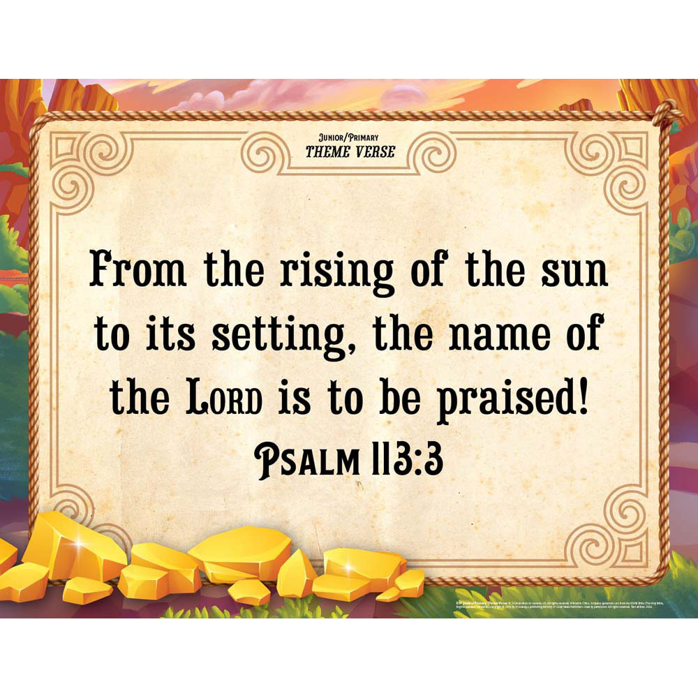 Junior and Primary Memory Verse posters (Pack of 6) - Wonder Junction ...