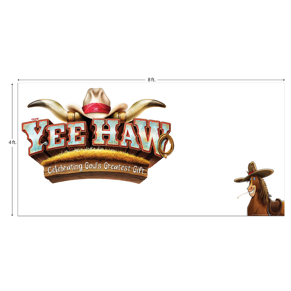 Outdoor Logo Banner (8ft x 4ft) - Weather-resistant - Includes 5ft ...