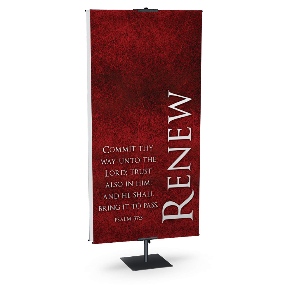 Church Banner - Inspirational - Renew