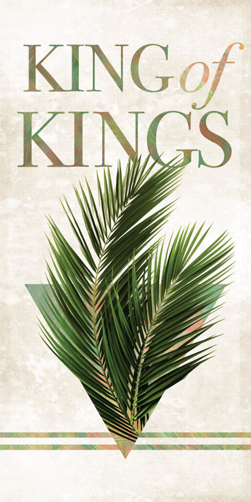 Church Banner - Ivory Easter - King of Kings