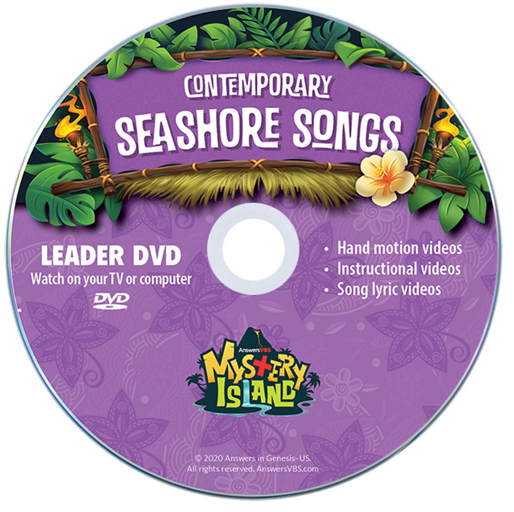 Theme Music Leader Set (Contemporary) - Mystery Island VBS 2020 by Answers