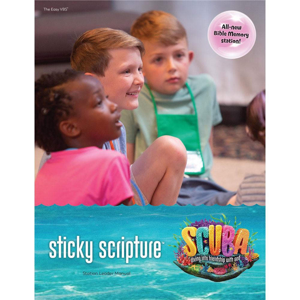 Sticky Scripture Leader Manual - Scuba VBS 2024 by Group - Concordia Supply