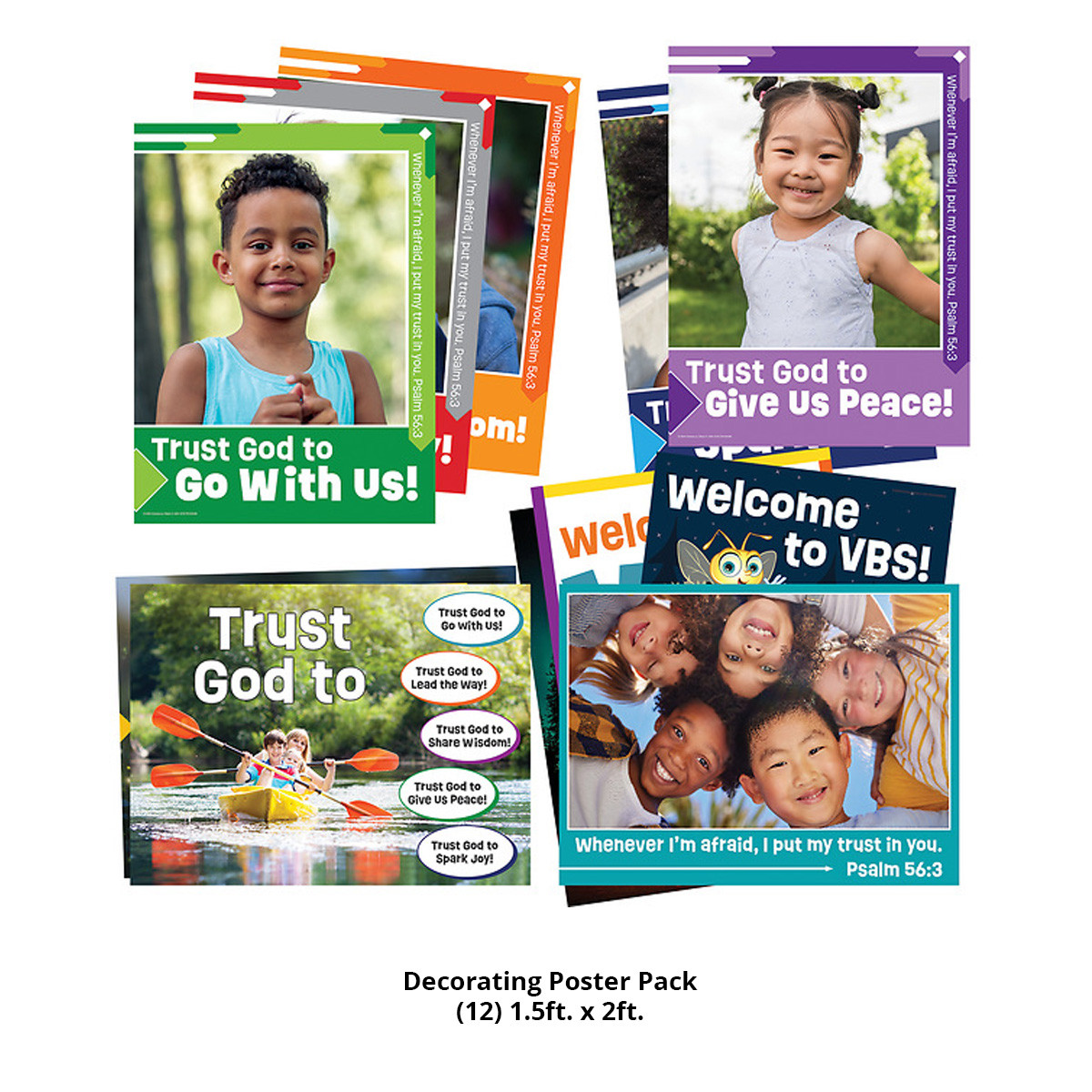 Decor Kickstarter Poster BUNDLE - Camp Firelight VBS 2024 by Cokesbury ...