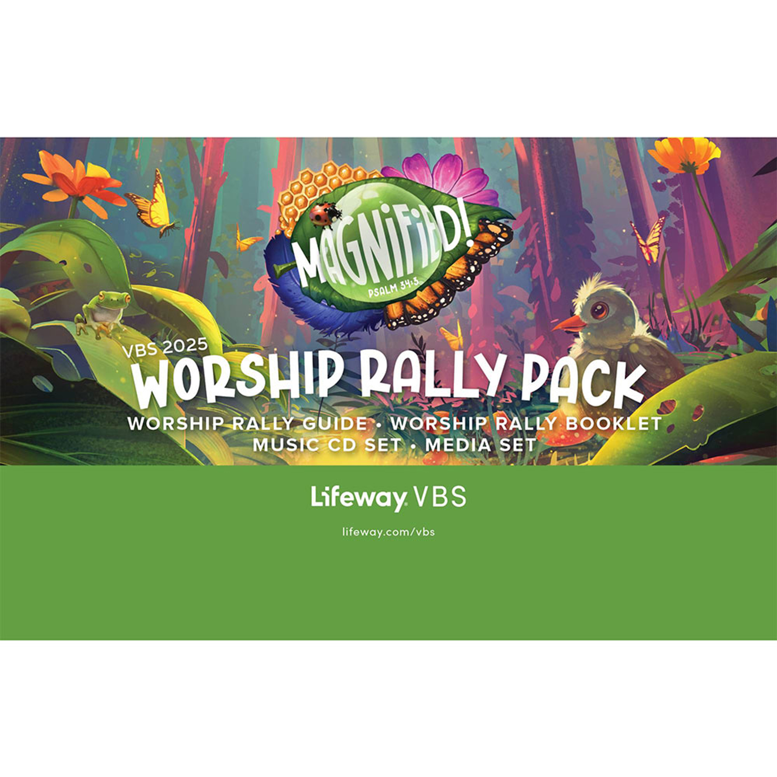 Worship Rally Pack - Magnified! VBS 2025 by Lifeway - Concordia Supply
