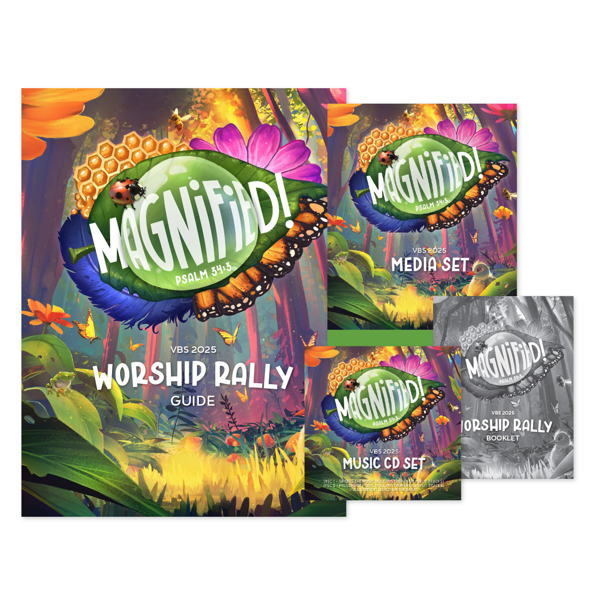 Worship Rally Pack - Magnified! VBS 2025 by Lifeway - Concordia Supply