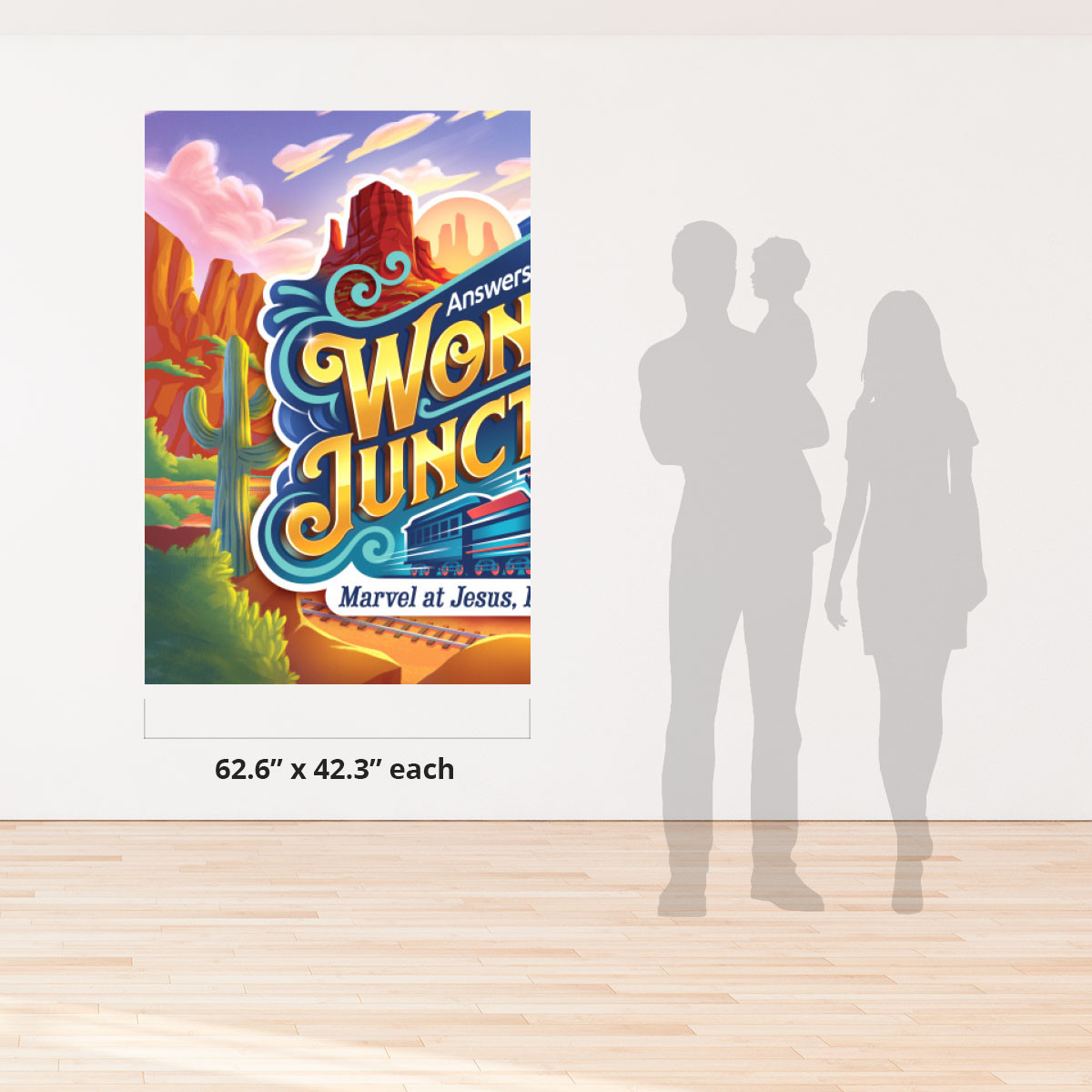 Wonder Junction Logo, Theme Verse, Map - Scene Setter (Pack of 6 panels ...