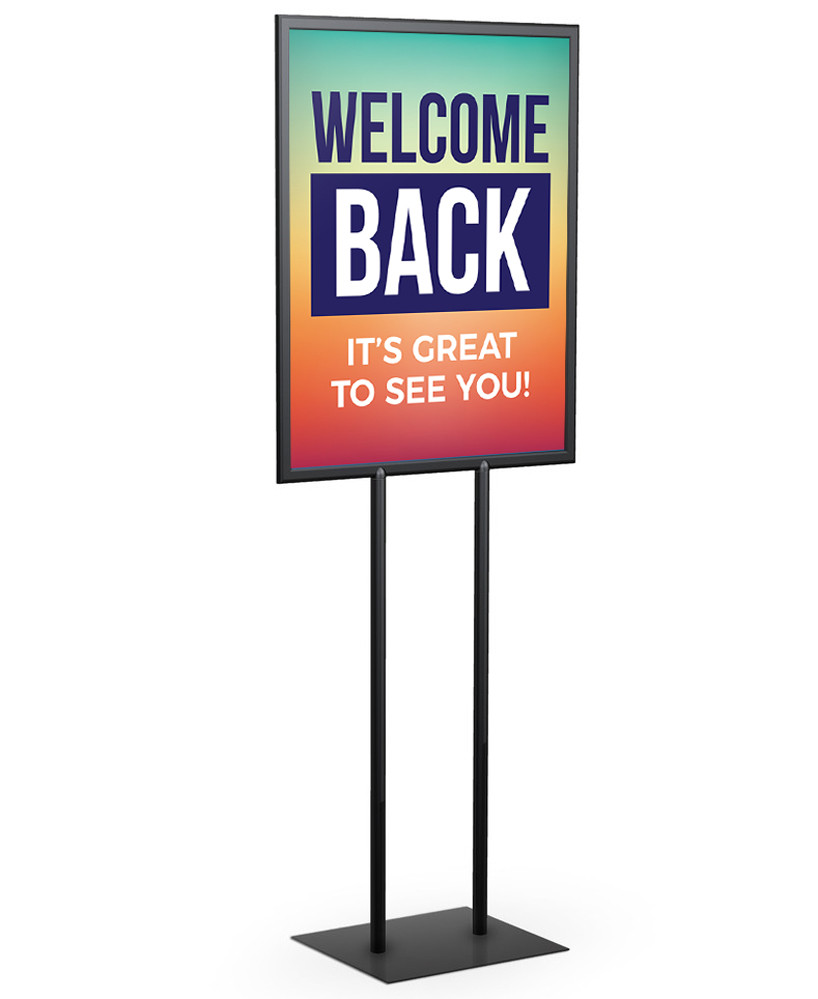 Poster Signs - Welcome Back - Vibrance Series - 22" x 28"