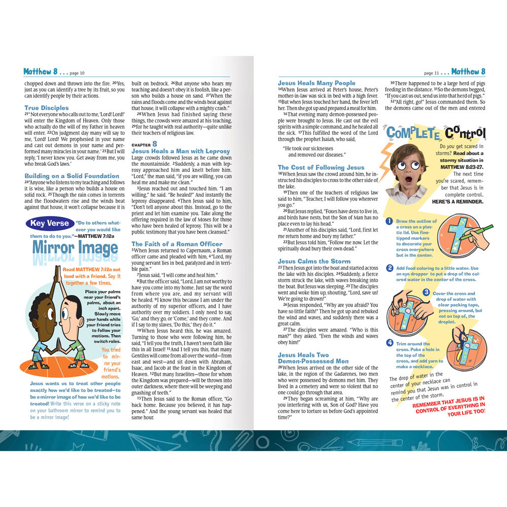 Gospel of Matthew Bible Book - Elementary Student Book - Sticky ...