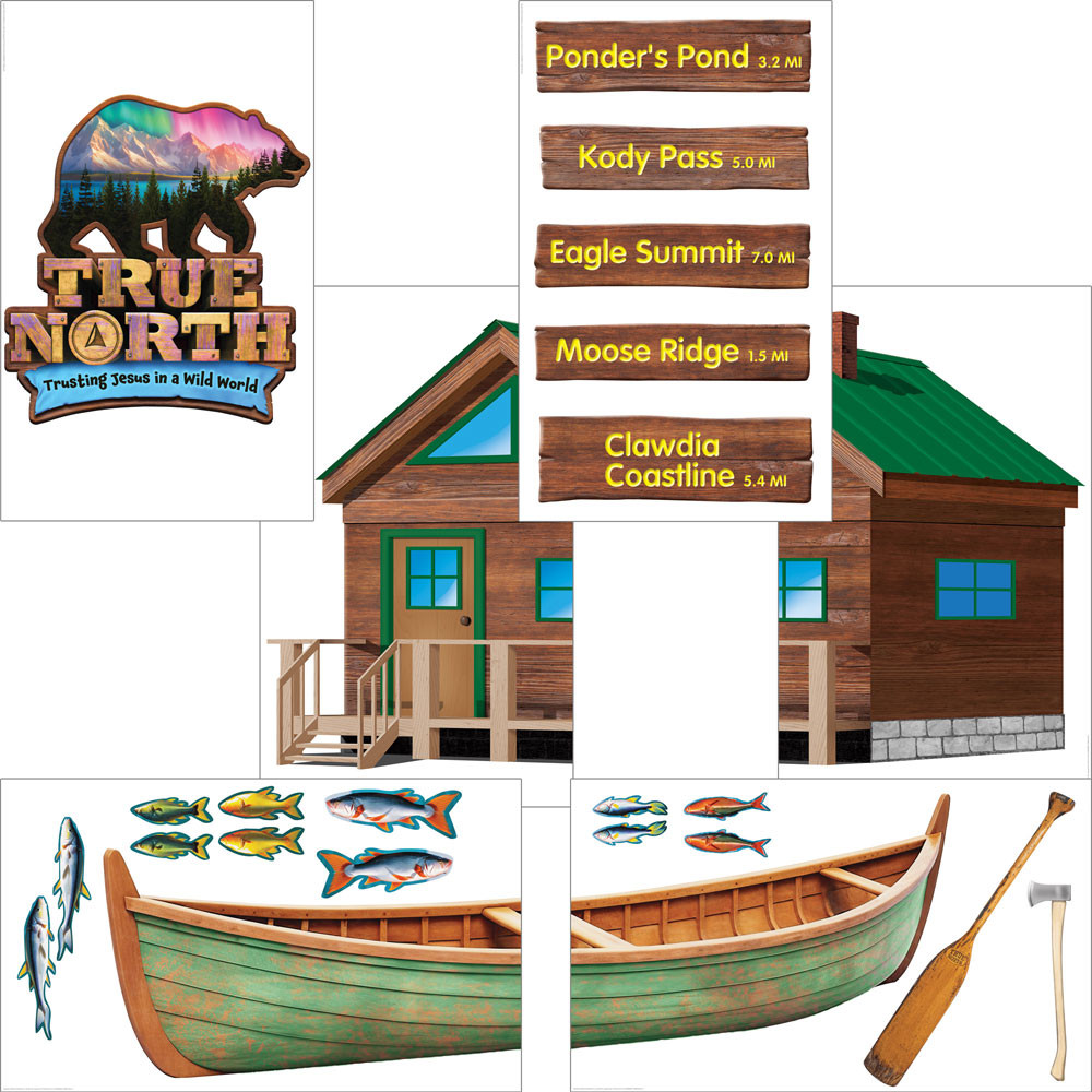 True North Giant Decorating Poster Pack (set of 6) (3 ft. x 5 ft ...
