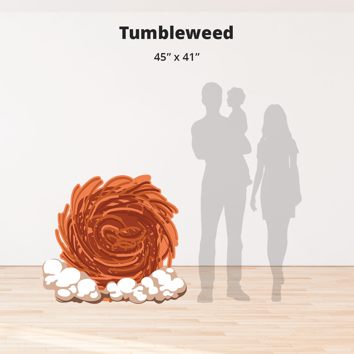 Tumbleweed - Easy Scene Pop-Up Giant VBS Display - (45 in x 41 in ...