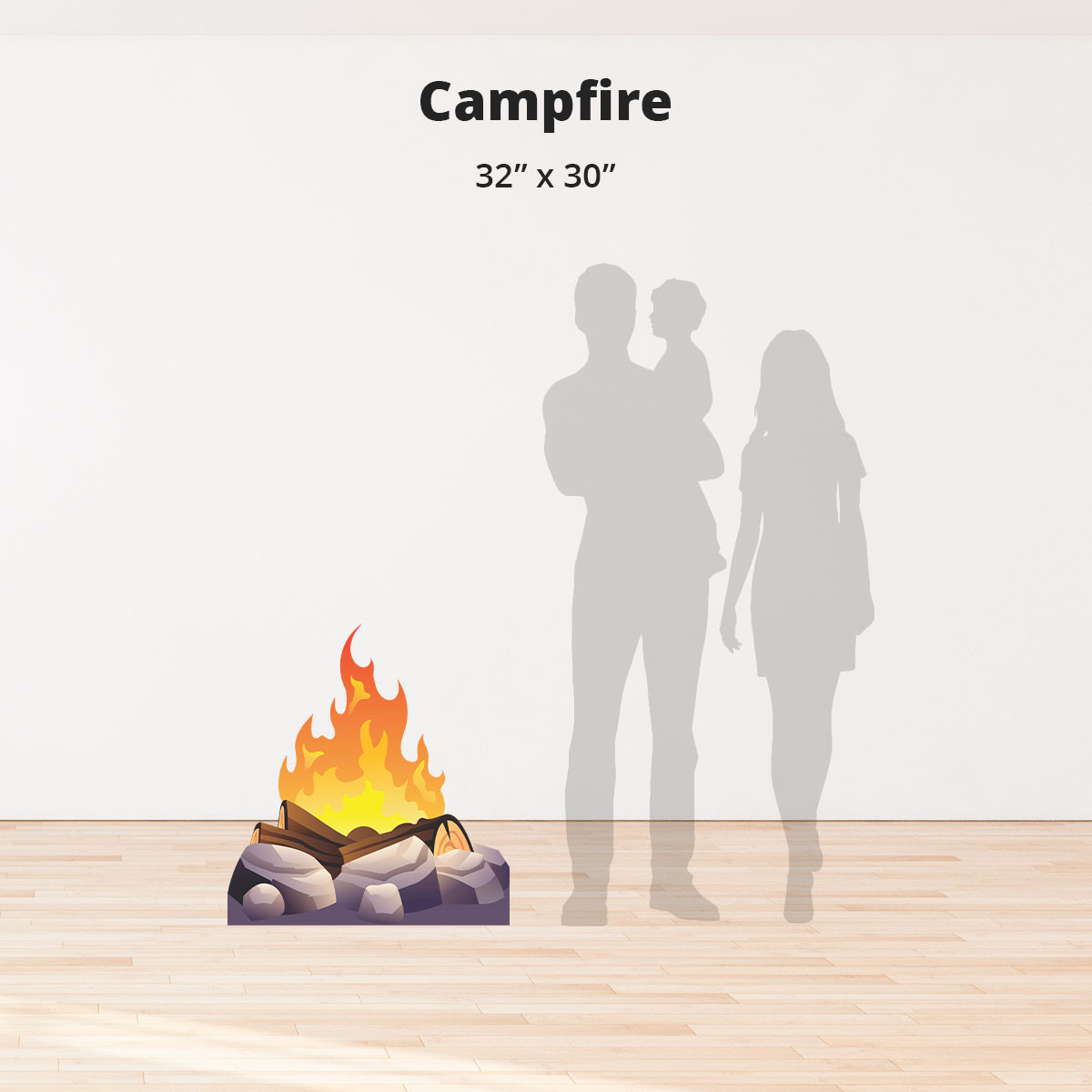 Campfire - Easy Scene Pop-Up Giant VBS Display - 32" x 30" - VBS 2025 ...