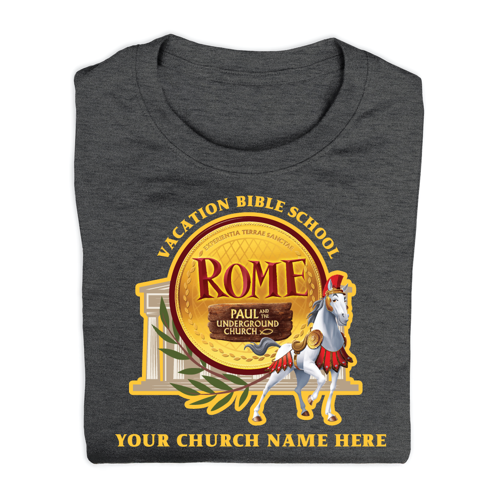 Easy Custom VBS T-Shirt - Full Color Design - Rome VBS - VROMFC02 ...