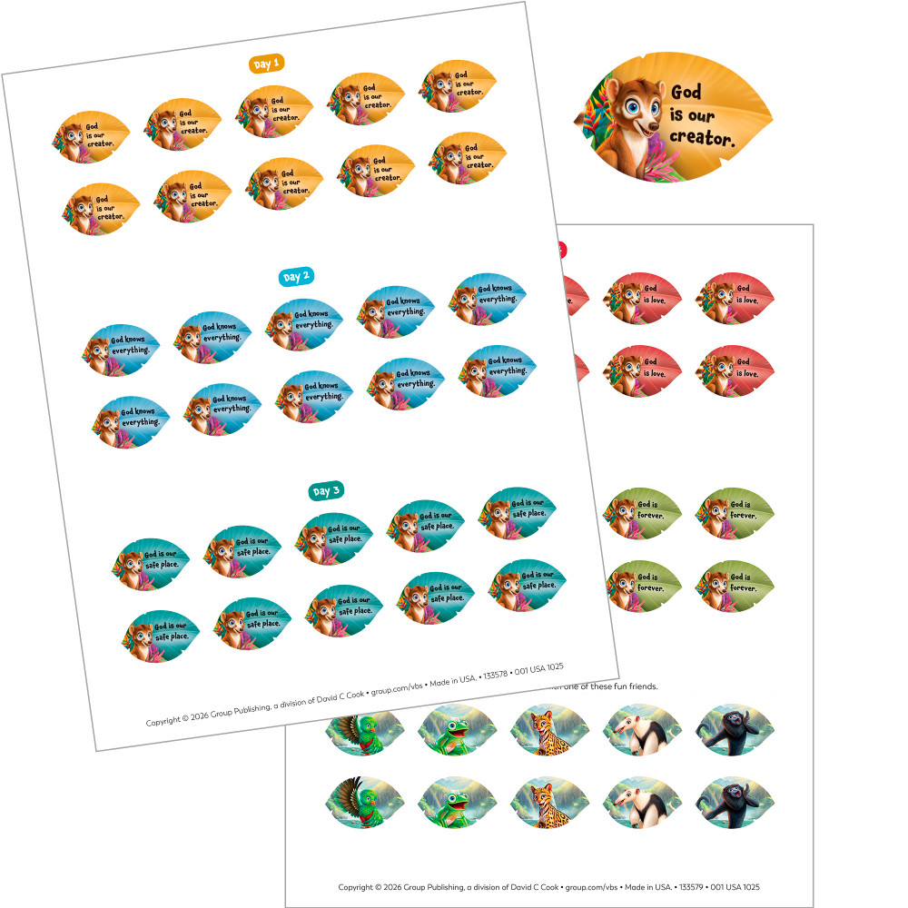 Preschool Bible Pack (Pack of 10) - Used Daily during Exploration ...