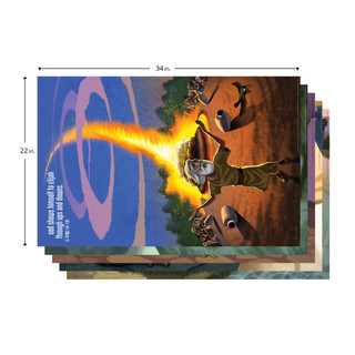 Bible Story Posters (set of 5) (22 in. x 34 in.) - Scuba VBS 2024 by ...