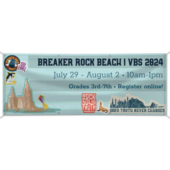 Breaker Rock Custom Banners