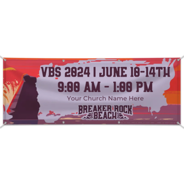 Breaker Rock Custom Banners