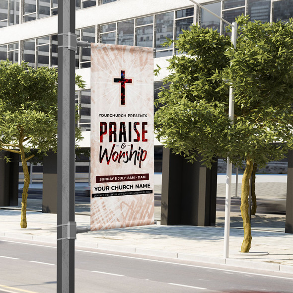 Church Banner - Inspirational - Light Shine