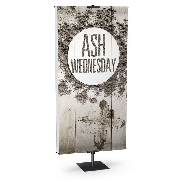 Church Banner - Easter - Ash Wednesday - B80161
