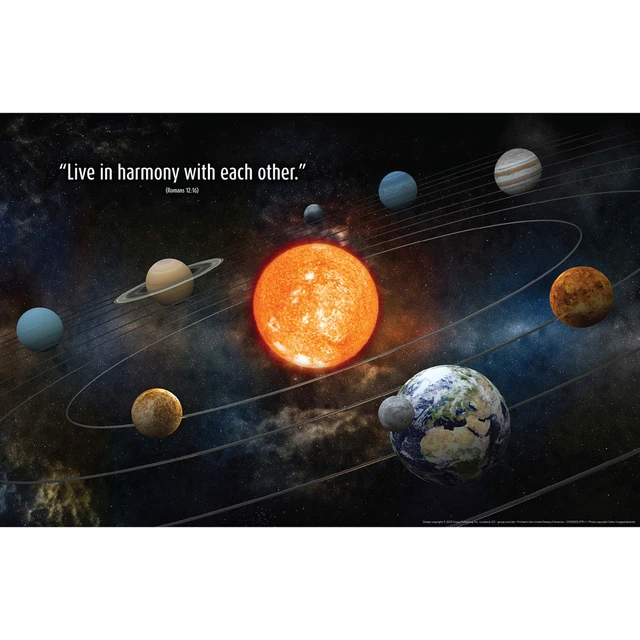 Bible Verse Posters - set of 5 - 34" x 22" - Stellar VBS 2023 by Group