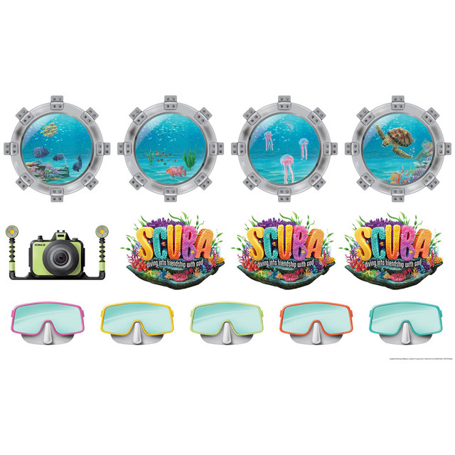 Giant Decorating Posters (set of 6) (3 ft. x 5 ft.) - Scuba VBS 2024 by ...