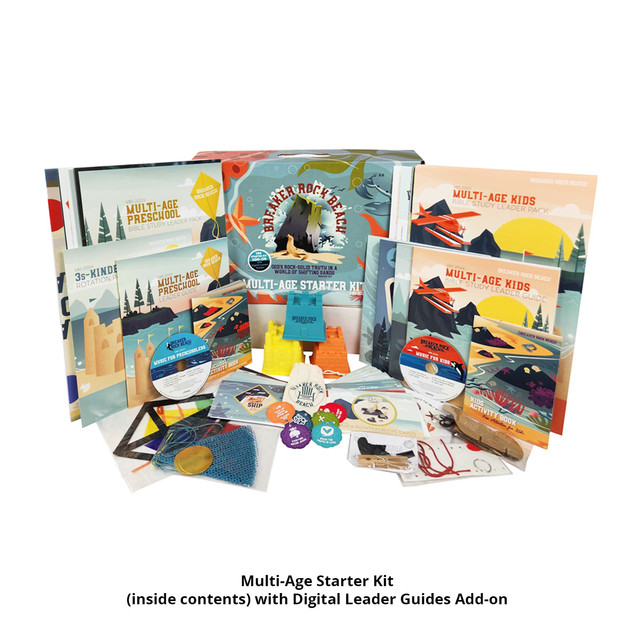 Starter Kit - Multi-Age BUNDLE - Breaker Rock Beach VBS 2024 by Lifeway ...